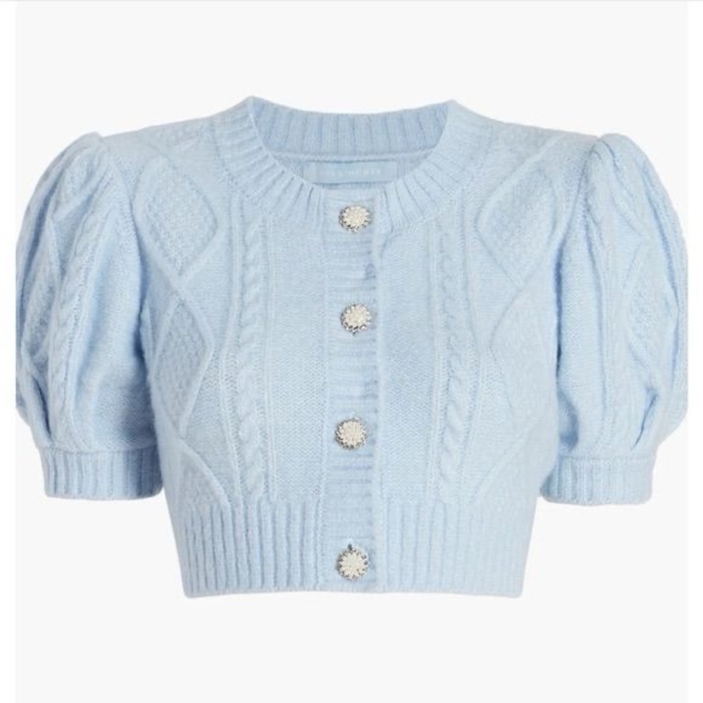 Hill House Home Powder Blue Ollie Sweater Size M Like… - Gem